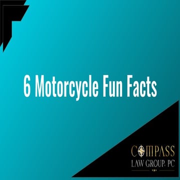 6 motorcycle fun facts | PPT