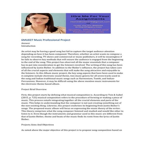 6MU027 Music Professional Project.docx