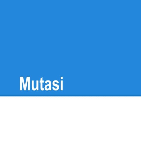 Mutasi | PDF
