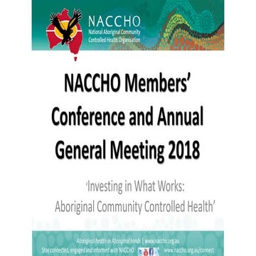 NACCHO 2018 National Conference – Reconcilation Action Plan | PPTX ...