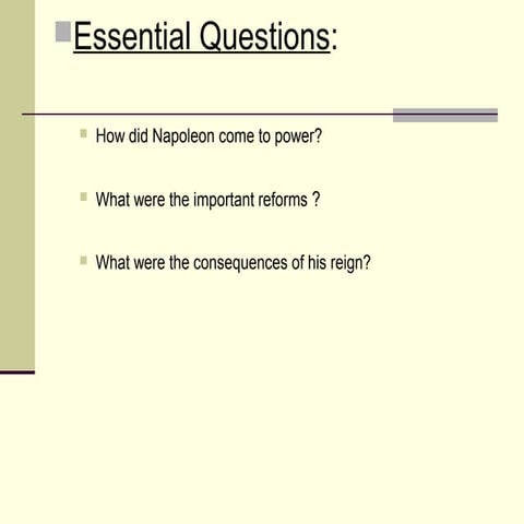 6 napoleon bonaparte | PPT