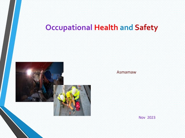 Occupational hazards: Meaning, Types and Prevention | PPTX