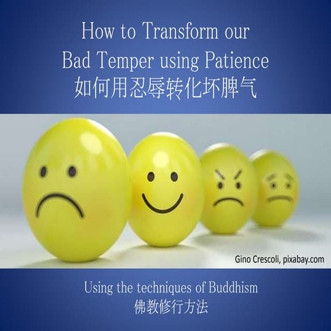 Transforming Anger 转化怒气 | PPT