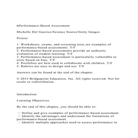 6Performance-Based Assessment Michelle Del GuericoScienc.docx