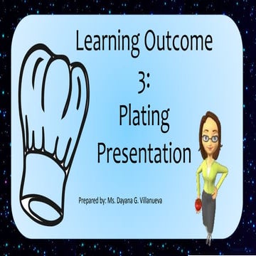 Basic principles of platter presentation | PPT