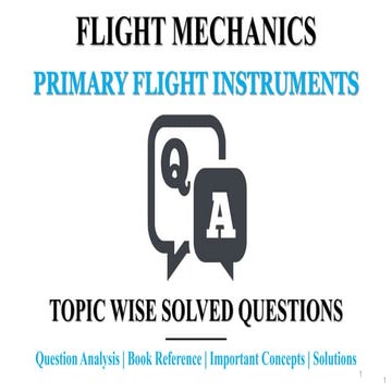 Primary Flight Instruments| Q & A | PPTX