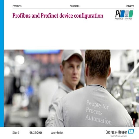 Profibus PA device configuration - Andy Smith | PDF