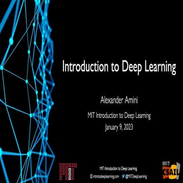 6s191mitdeeplearningl1pdf 