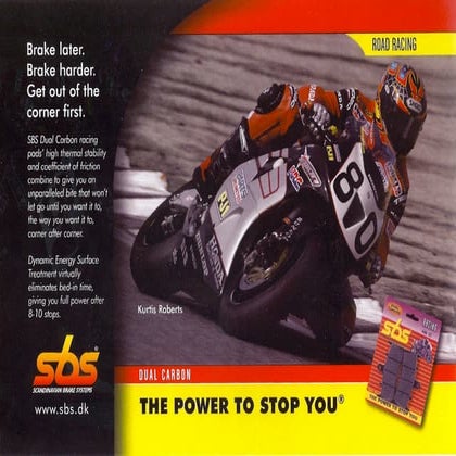 SBS Brake Pad B2C Print Ad | PPT