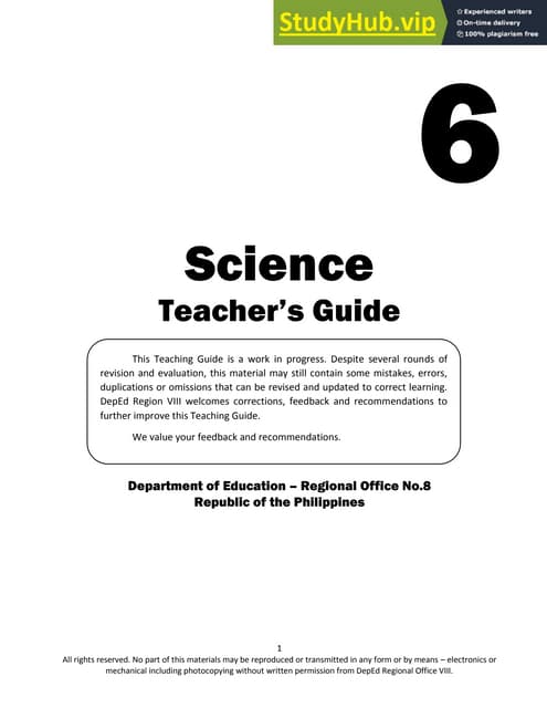 Science 8 module-1-version-3 | PDF