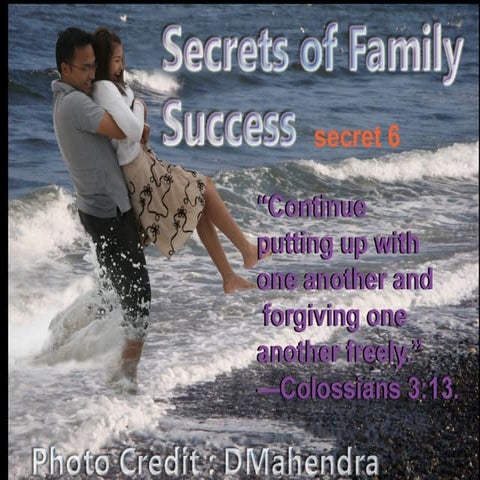 5 secrets of family success | ODP