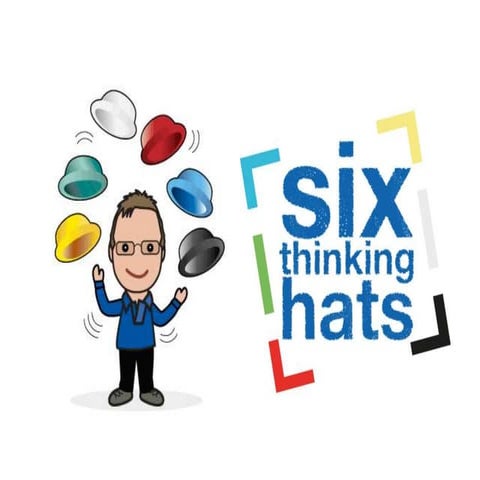 คิดแบบหมวก 6 ใบ six thinking hat | PPTX