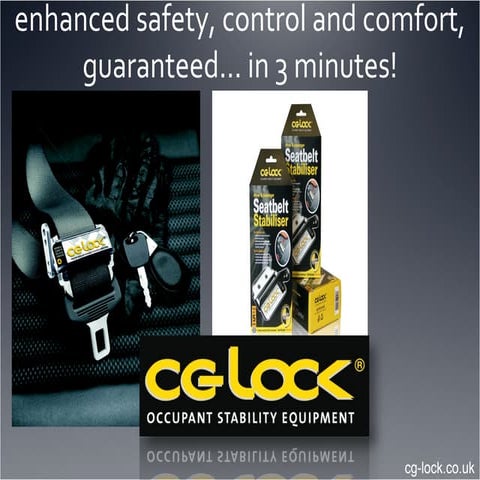 Improved Safety, Control & Comfort in 5 mins with the CG-Lock Device | PPT