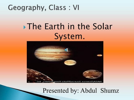 The Solar System Powerpoint | PPT