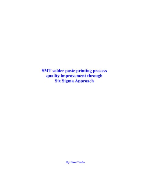 SOLDER FILLET STANDARDS DEMO BOOKLET DEFINITIONS | PDF