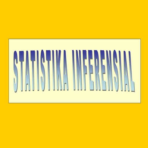 6 statistika inferensial_ppt | PPT