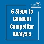 6 Steps to Conduct Competitor Analysis | PDF