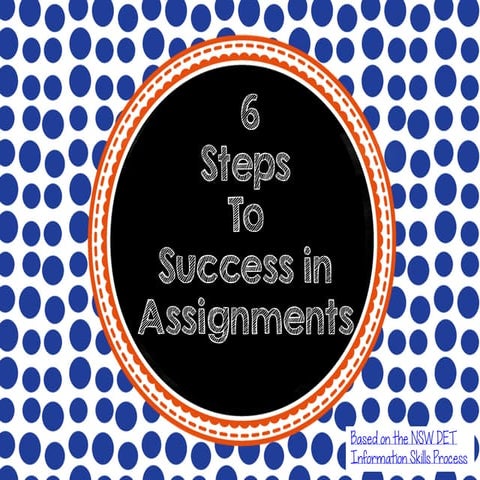 6 steps to success in assignments | PPT