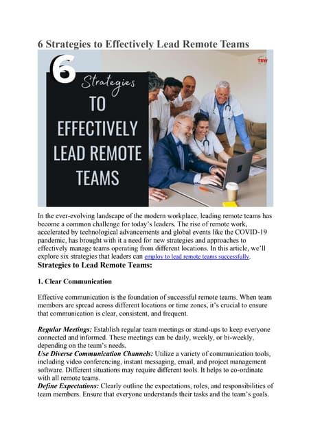 Balancing Time Zones and Cultural Differences: Effective Strategies for ...