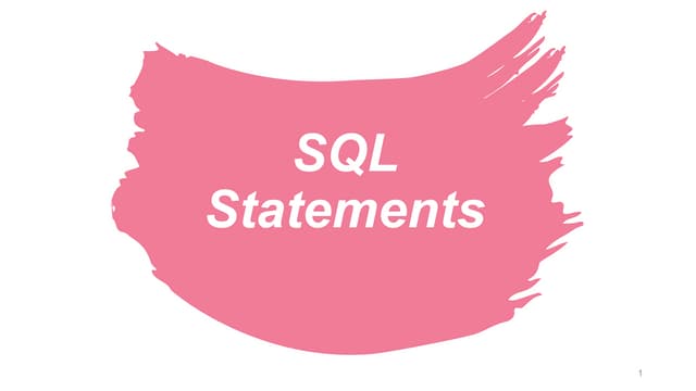 Structured Query Language Sql Part 2pptx