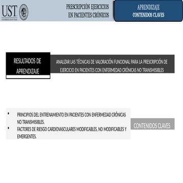 Estratificación del riesgo cardiaco en un programa de Rehabilitación ...