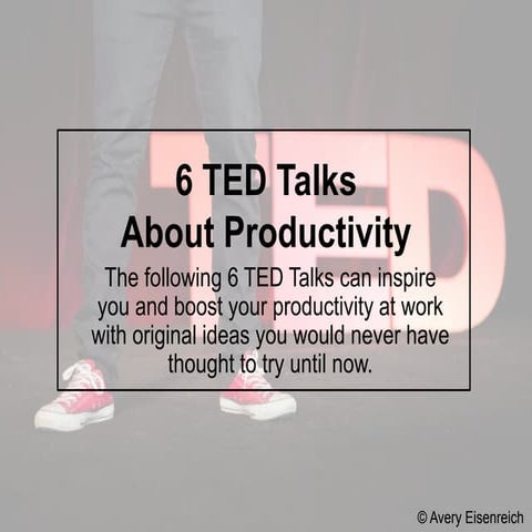 Top TED Talk Presentations
