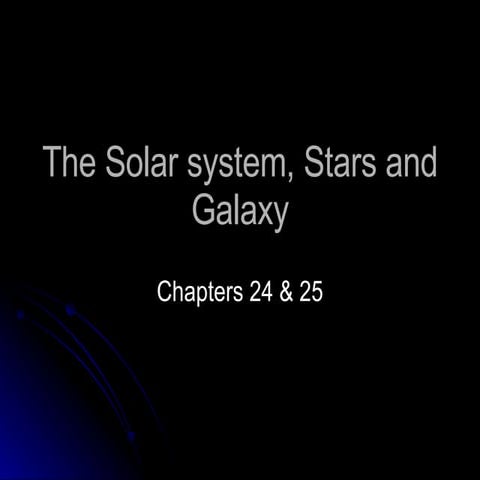6th Grade Chapter 14- solar system | PPT