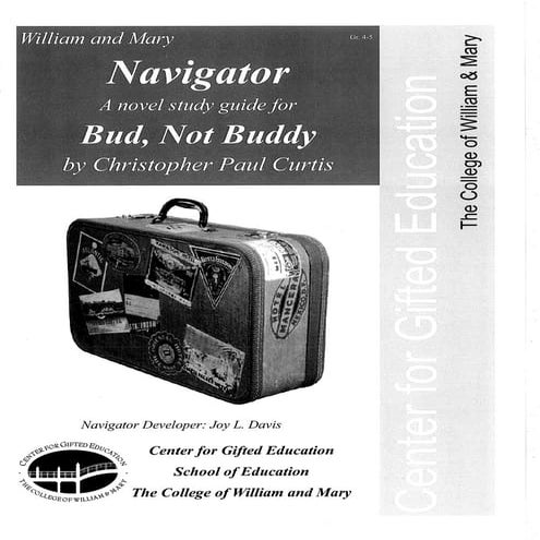 6th bud not_buddy | PDF