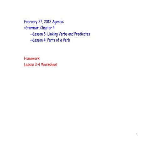 Chapter 4, Lessons 3-4 | PDF | Homework and Study | Education