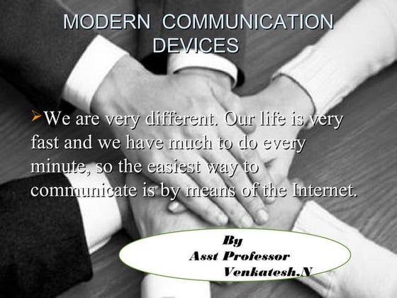 Means of communication | PPT