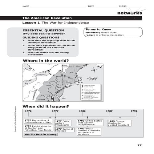 American Revolutions Defining Moments.pptx American Revolution | PPTX