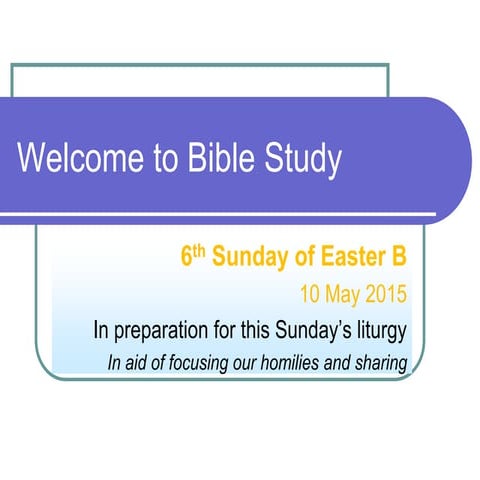 6th Easter B | PPT