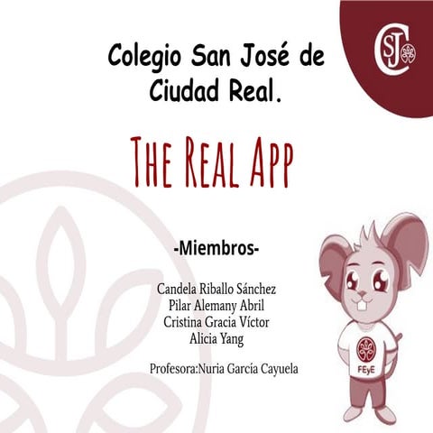 THE REAL APP, San José CR. Nosotros Proponemos 22-23 | PDF