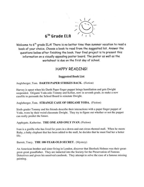 2nd grade summer packet 06 13-2019-120105 | PDF