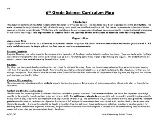 5th grade math curriculum map 2011 2012-2 | PDF