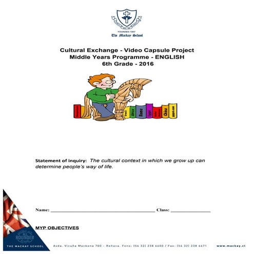 6th grade project | PDF