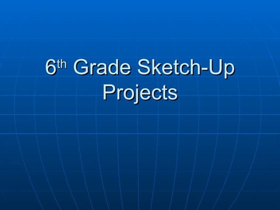 Teaching Perspective Drawing Using Google Sketch Up 2 | PPT