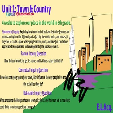 6th grade, Unit 1, ELAcq.pptx