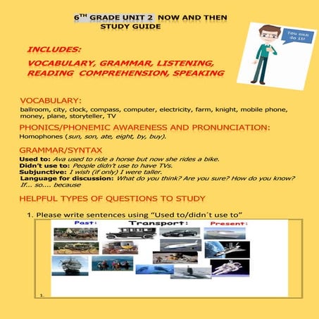 6th grade unit 2 stduy guide | PDF | Education