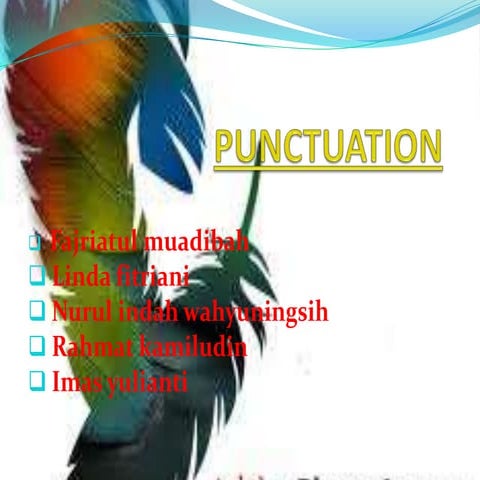 6th group ( punctuation ) | PPTX