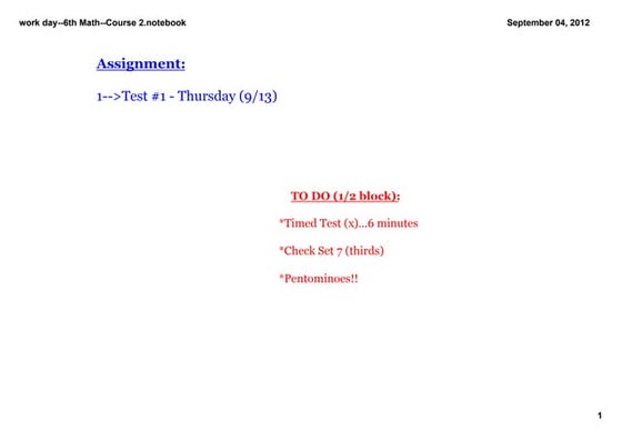 8th pre alg -april29 | PPT