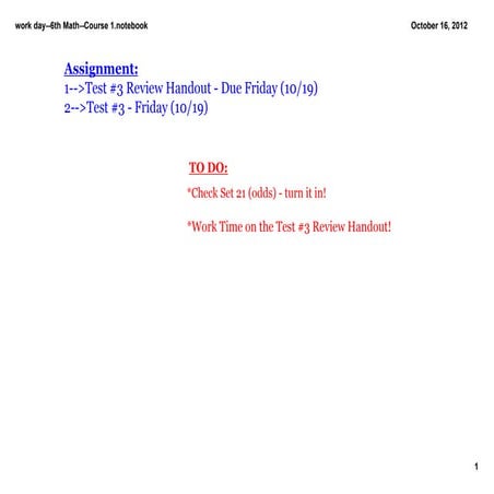 6th math c1 -oct17 | PDF | Standardized Testing | Educational Assessment