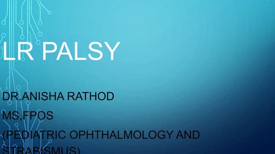 Forced duction test | PPTX | Eye and Vision Conditions | Diseases and ...