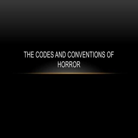 Codes and Conventions | PPT