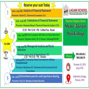 Lagani School in Number in 7 months of Operations | PPTX