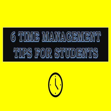 Time Management Tips for Students.pptx