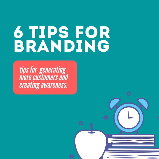 6 Tips for Branding | PDF
