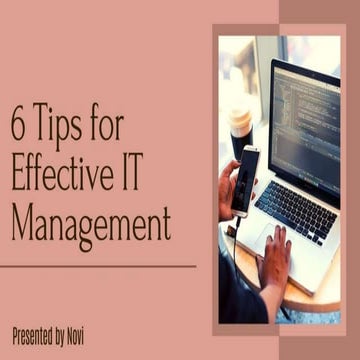6 tips for effective it management | PPT