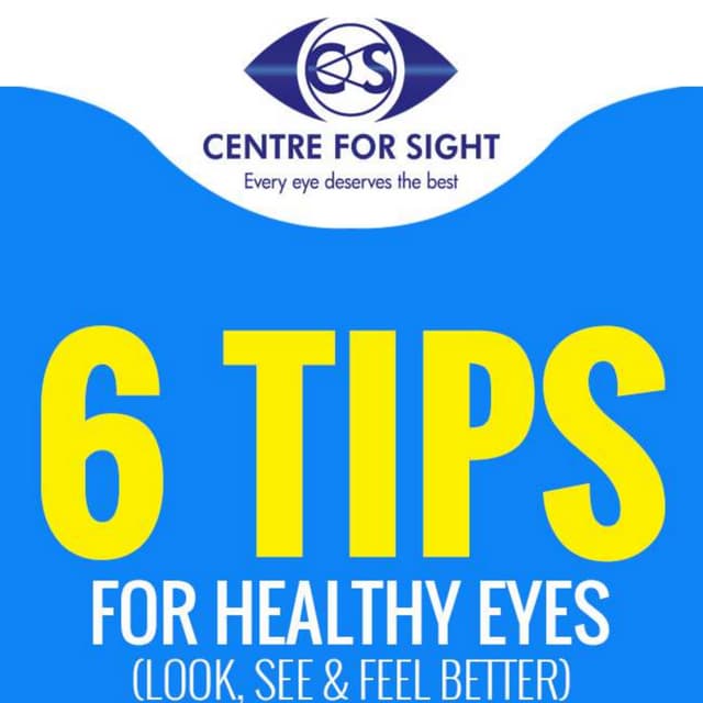 6 tips for healthy eyes | PDF
