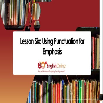 6 using punctuation for emphasis desktop | PDF